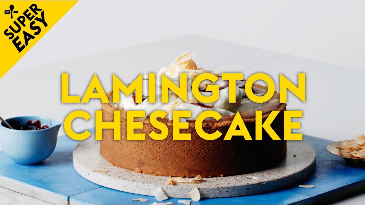 Lamington cheesecake recipe | delicious. Australia - YouTube