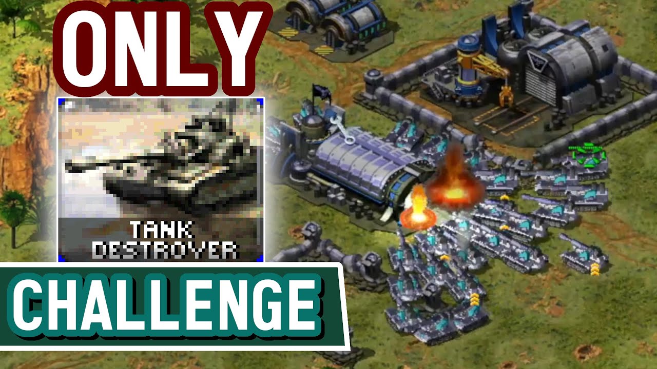 Tank Destroyers: One Unit Challenge - Red Alert 2 - Challenge Video ...