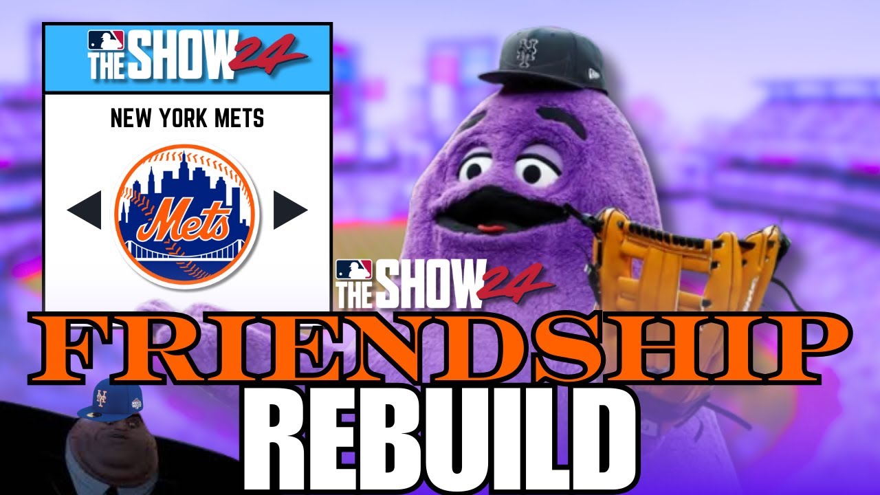 New York Mets GRIMACE Rebuild! (MLB the Show 24 Franchise) - YouTube