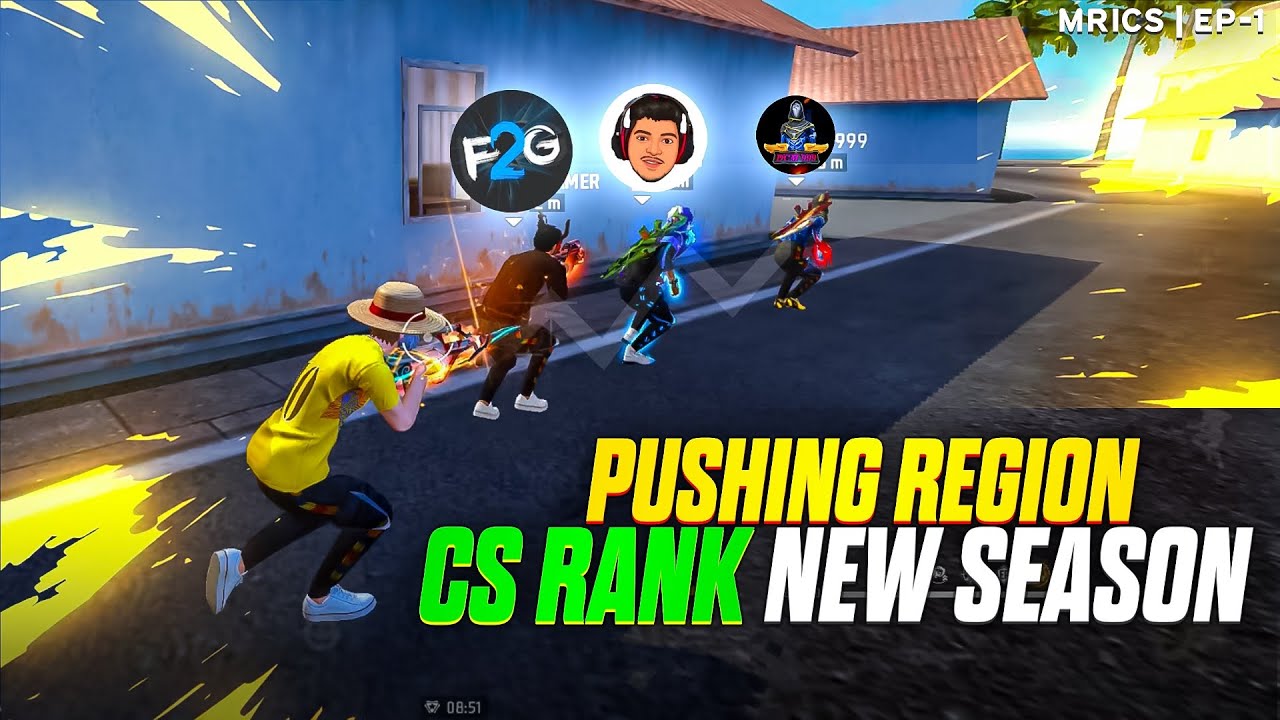 MISSION REGION IN CS RANK NEW SEASON | MONU KING | EP- 1 - YouTube