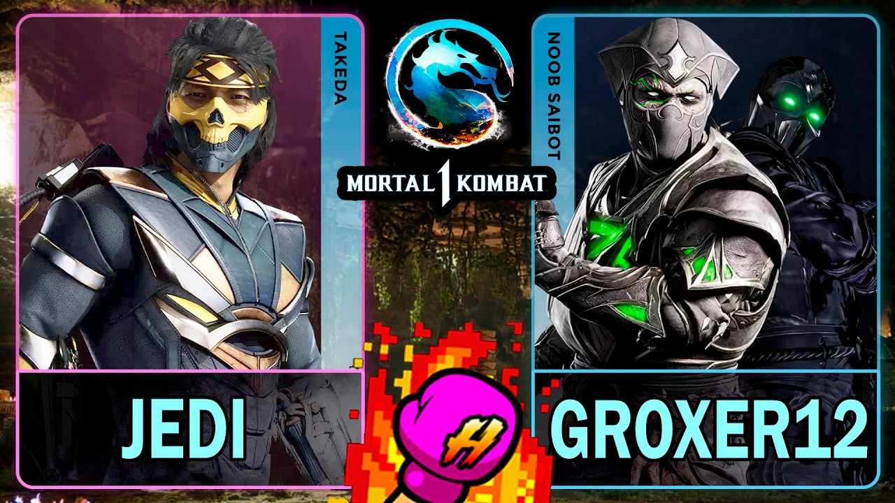 MK1 Jedi (TAKEDA) VS Groxer12 (NOOB SAIBOT)🥊Mortal Kombat 1🥊4K 60ᶠᵖˢ ...
