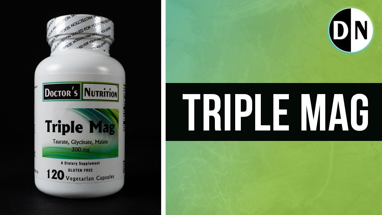 Triple Mag: Magnesium Formula - Doctor's Nutrition Supplements # ...