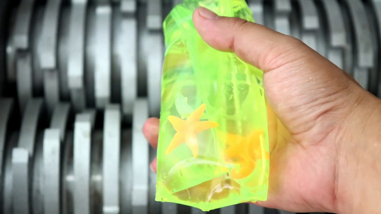 Shredding Stress Balls Unzip the frog #Shredder - YouTube