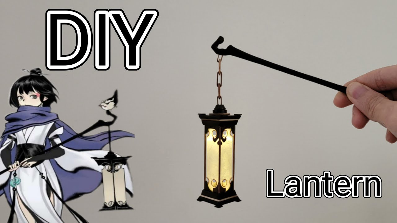 DIY the mini Lantern - YouTube