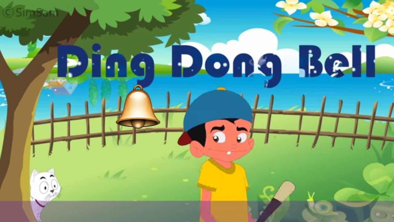 Ding Dong Bell | kids Nursery Rhyme | for babies with Lyrics by simsam ...