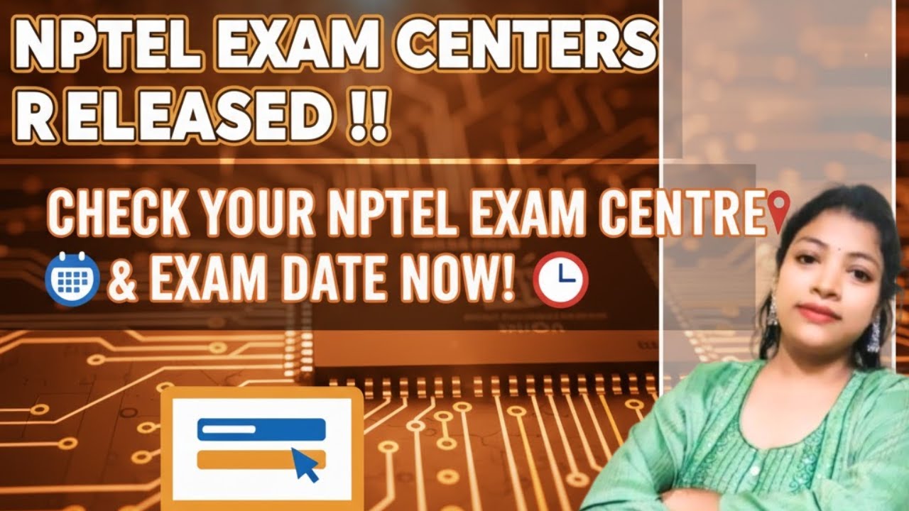 How to Check Your NPTEL Exam Centre & Exam Date (Step-by-Step Guide) - YouTube