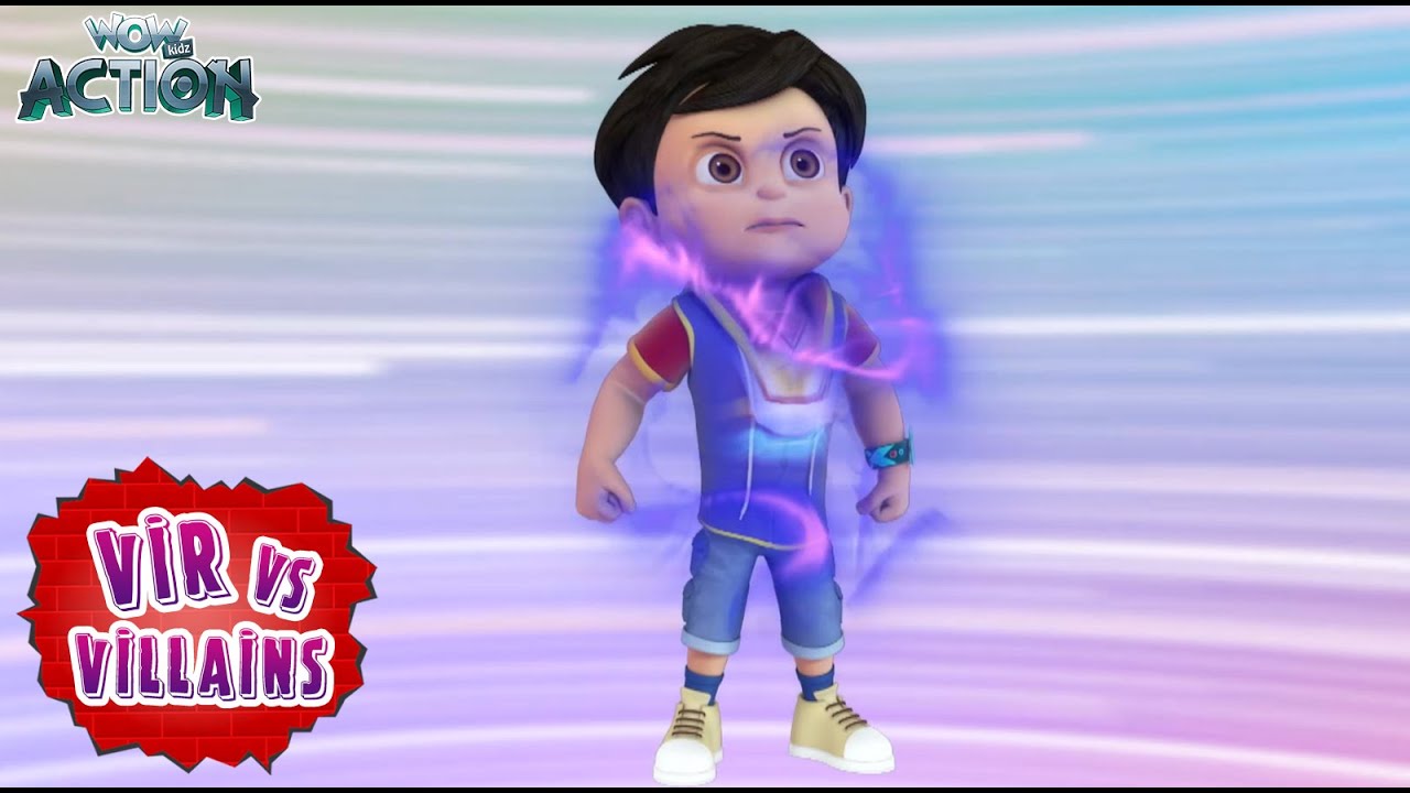 Vir Super Powers | Vir Robot Boy | Vir Vs Villains Compilation | 09 ...