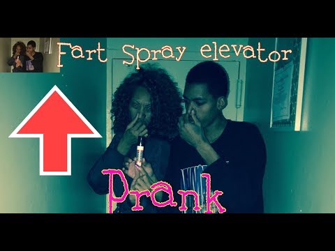 Fart Spray Elevator Prank