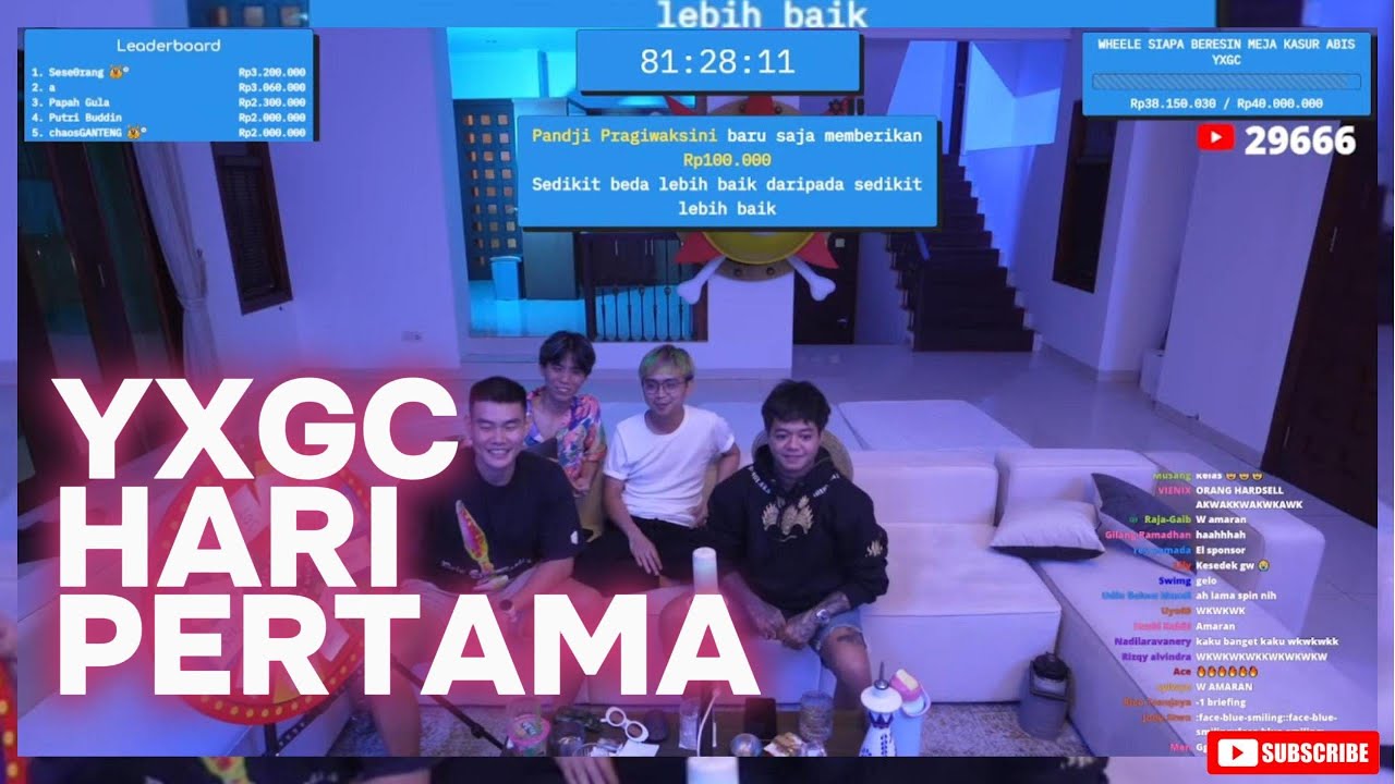 YXGC HARI PERTAMA! GIMIK SPIN WHEEL! - MARAPTHON SEASON 2 - YouTube