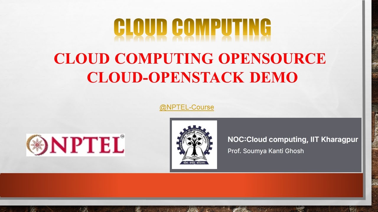 CLOUD COMPUTING OPENSOURCE CLOUD-OPENSTACK DEMO - YouTube
