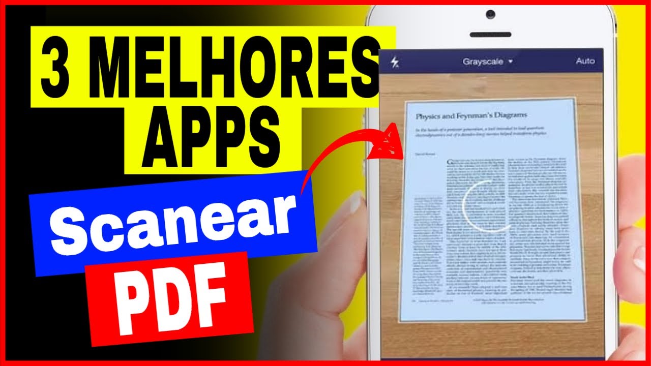 3 Melhores Aplicativos para Scanear PDF no Celular - YouTube
