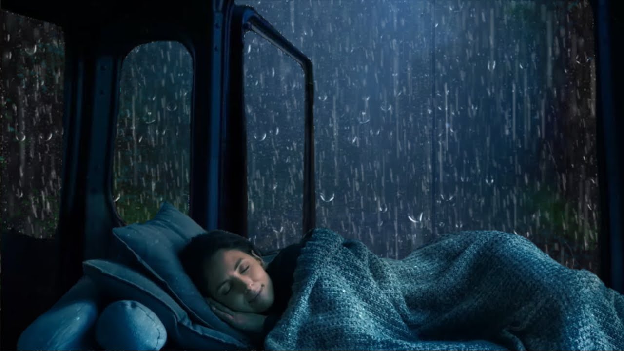 Rain Sounds for Sleeping - Sleep Instantly with Rain Sounds on Car ...