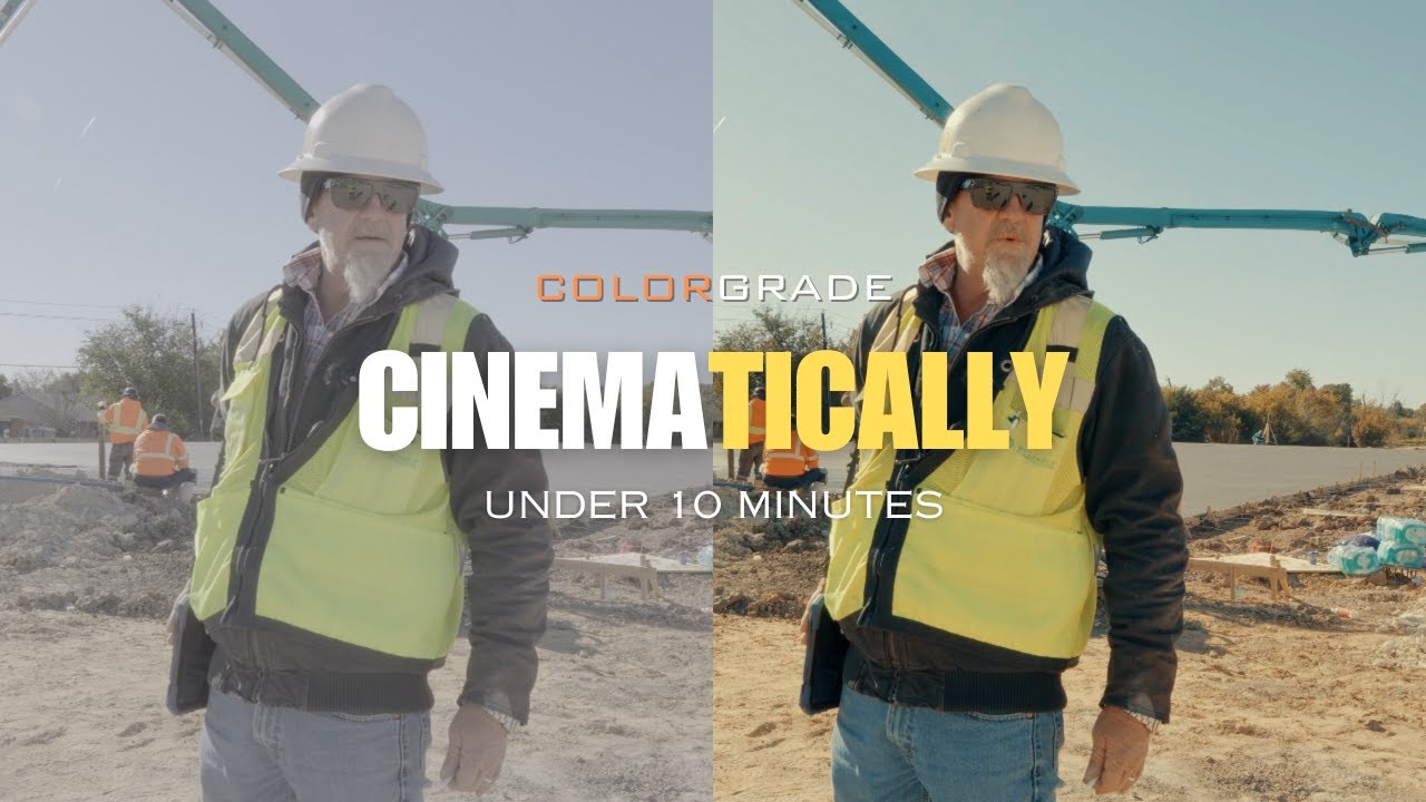 Color Grade LOG Footage in UNDER 10 Minutes! (FREE LUT Included) - YouTube