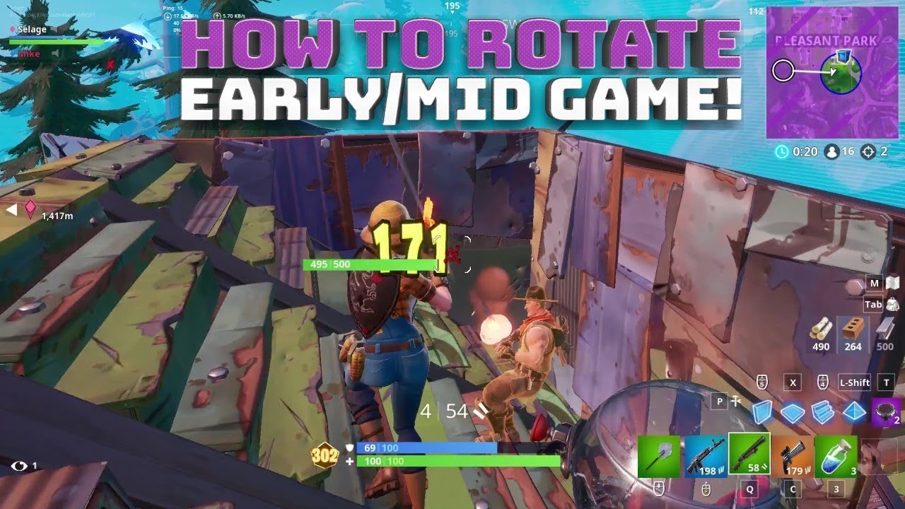 How to Plan Early/Mid Game Rotates! - (Fortnite Battle Royale!) - YouTube