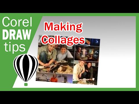Making Collage in CorelDraw X3 - YouTube