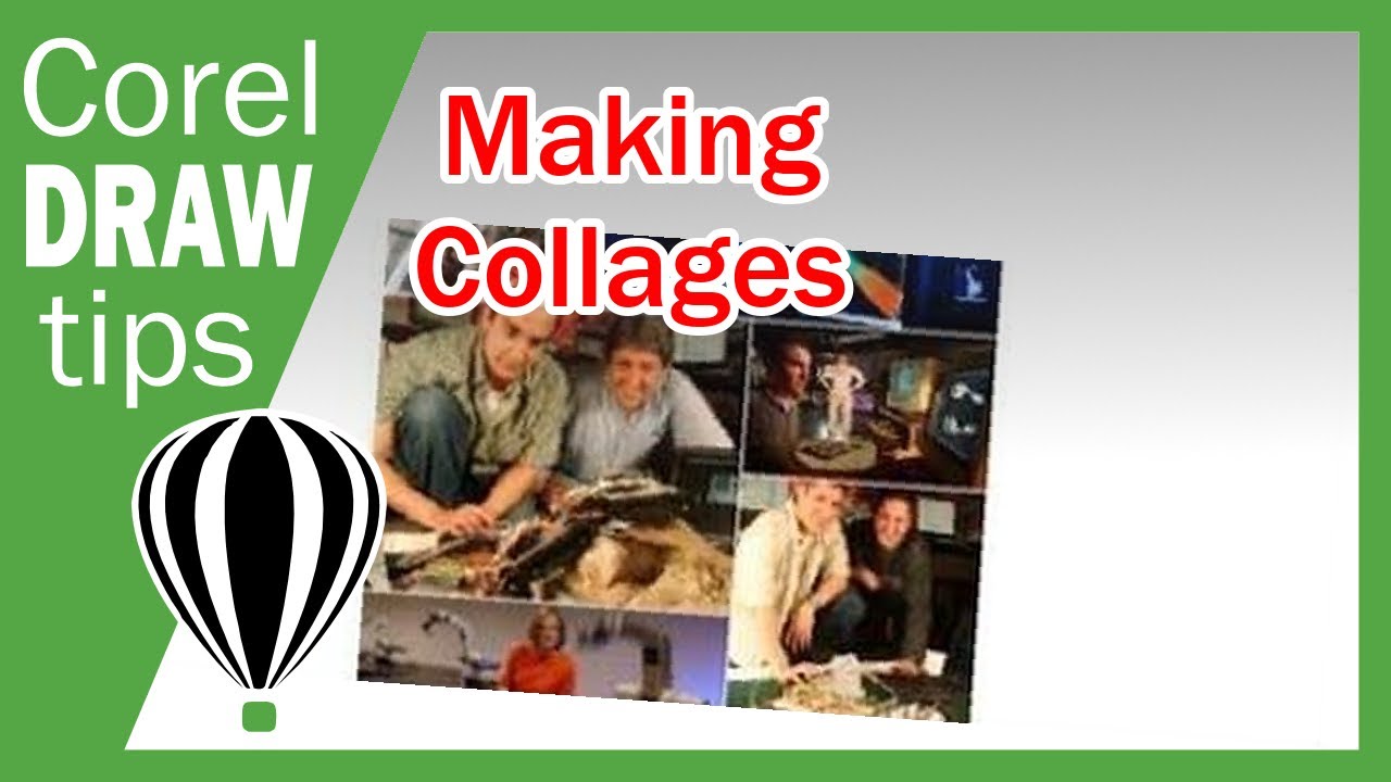 Making Collage in CorelDraw X3 - YouTube