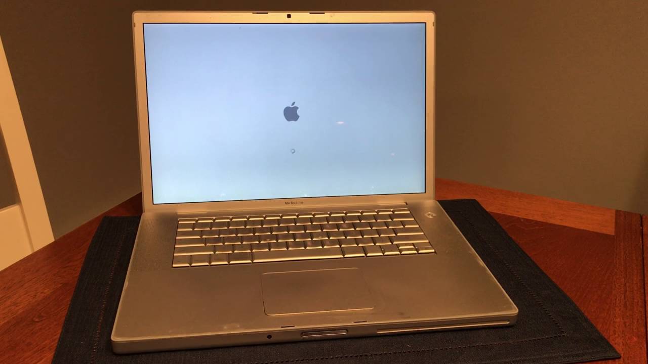 MacBook Pro Startup, Early 2008, 2.4 GHz Core 2 Duo, 6GB DDR2 SDRAM ...