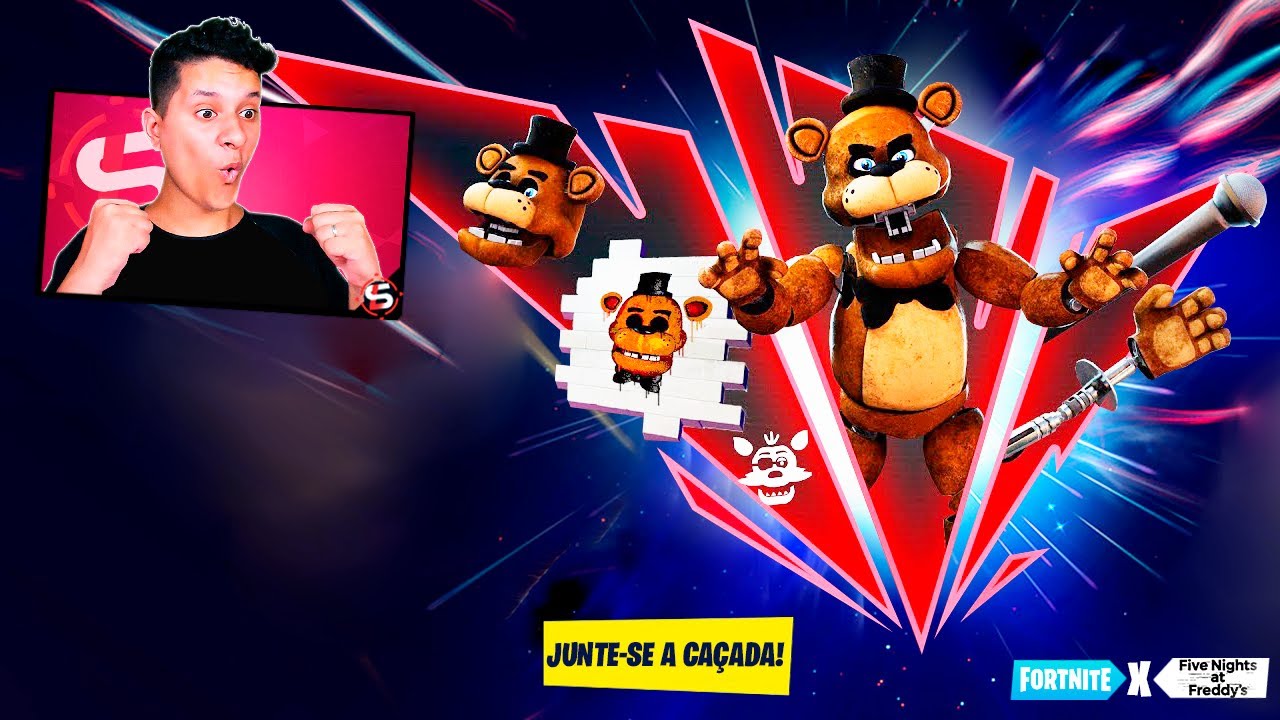 FIVE NIGHTS AT FREDDY'S SKINS no Fortnite?! (Fortnite X FNAF) - YouTube