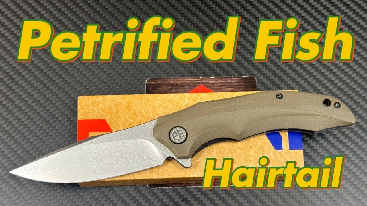Petrified Fish PFP10 Hairtail - YouTube
