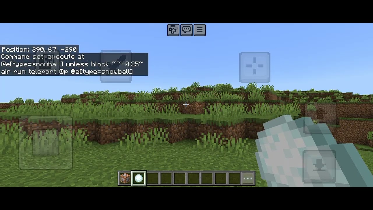 How to use eggs or snowballs as ender pearls by using command blocks # ...