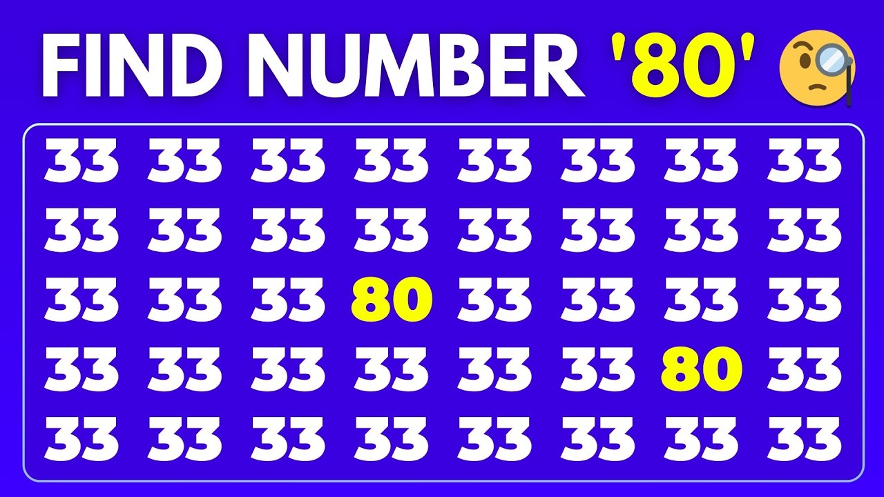 🔢 Spot the Odd Number 🤯🔎 99% Will Fail This Mind Challenge! Ultimate ...