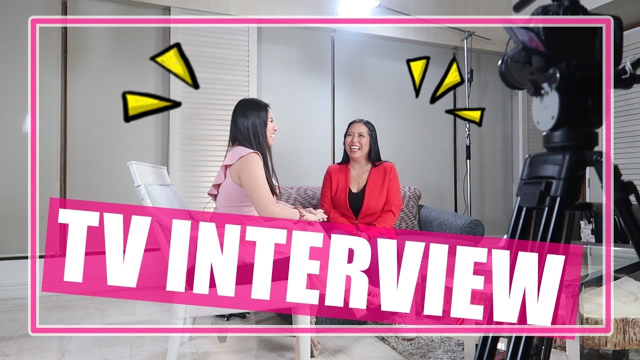 TV INTERVIEW! *BEHIND THE SCENES* (Aug. 27-28, 2019) - saytioco - YouTube