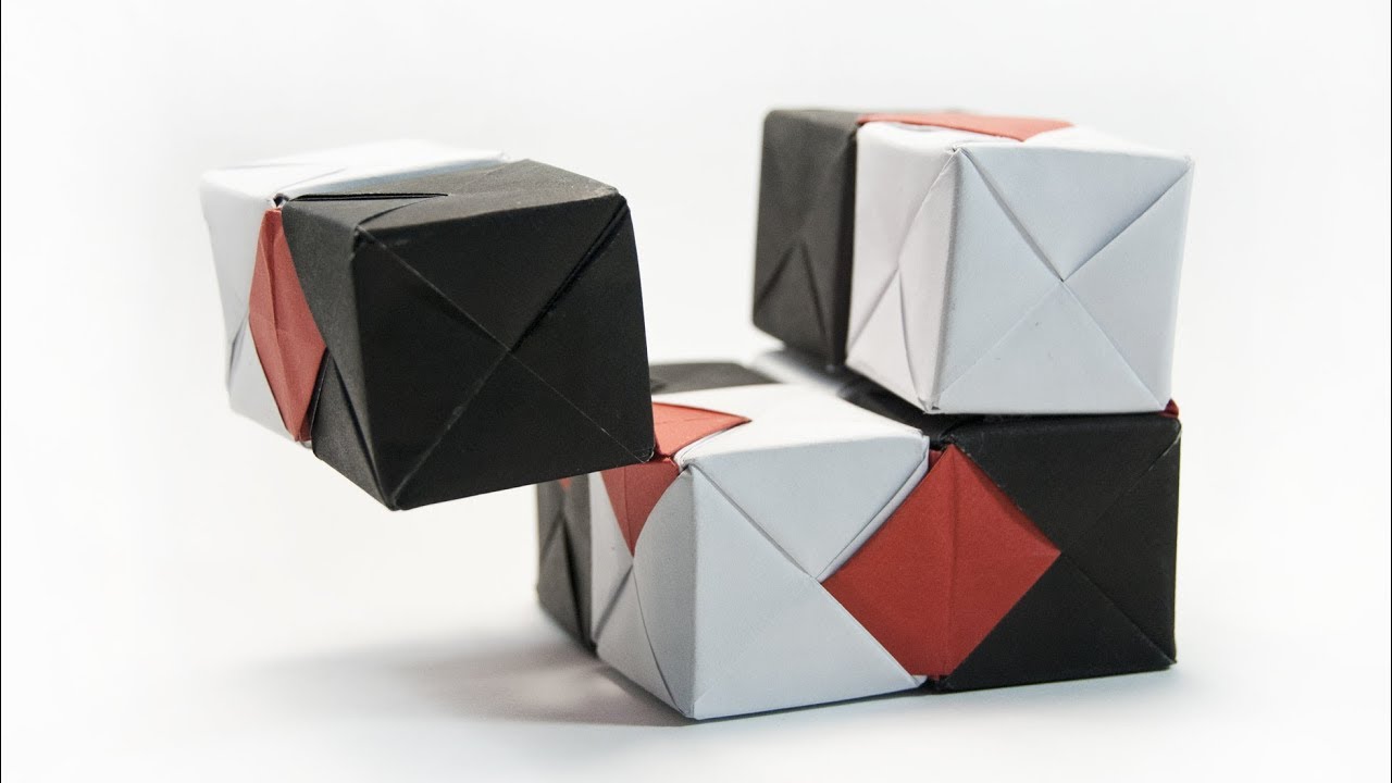 DIY Paper INFINITY CUBE - YouTube