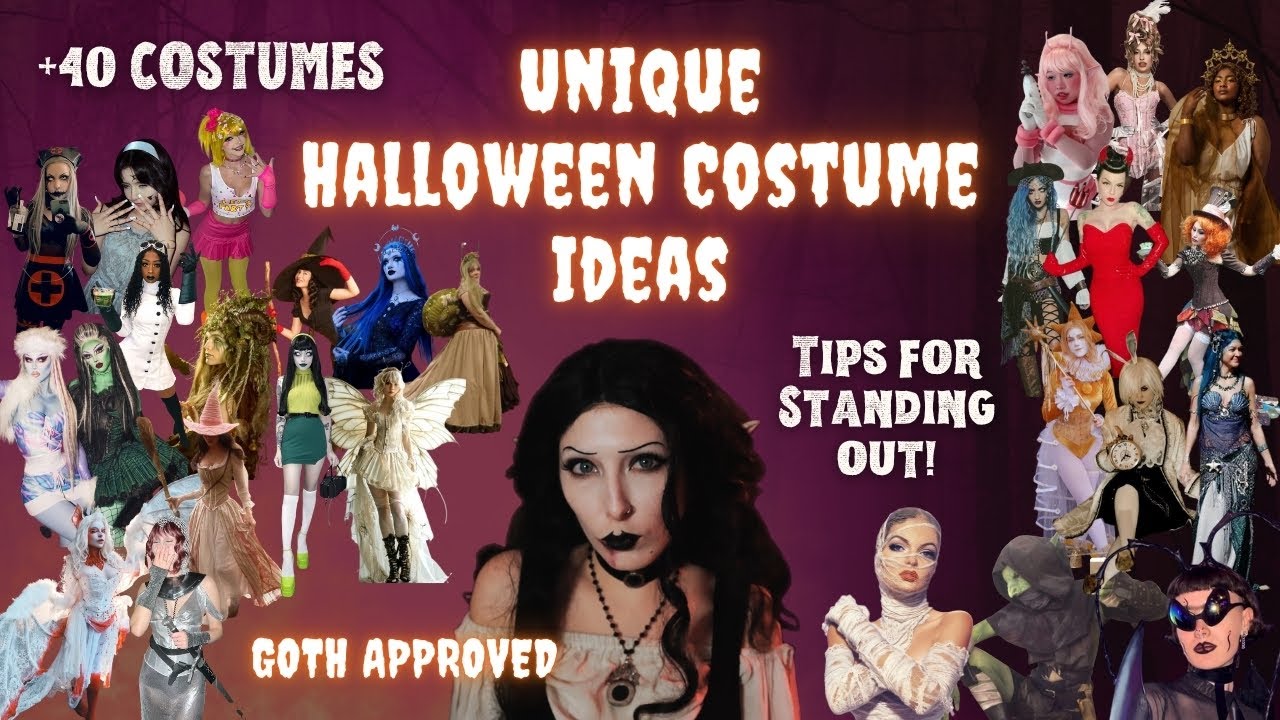 Unique Halloween Costume Ideas 2025 : Tips for DIY Affordable Costumes ...