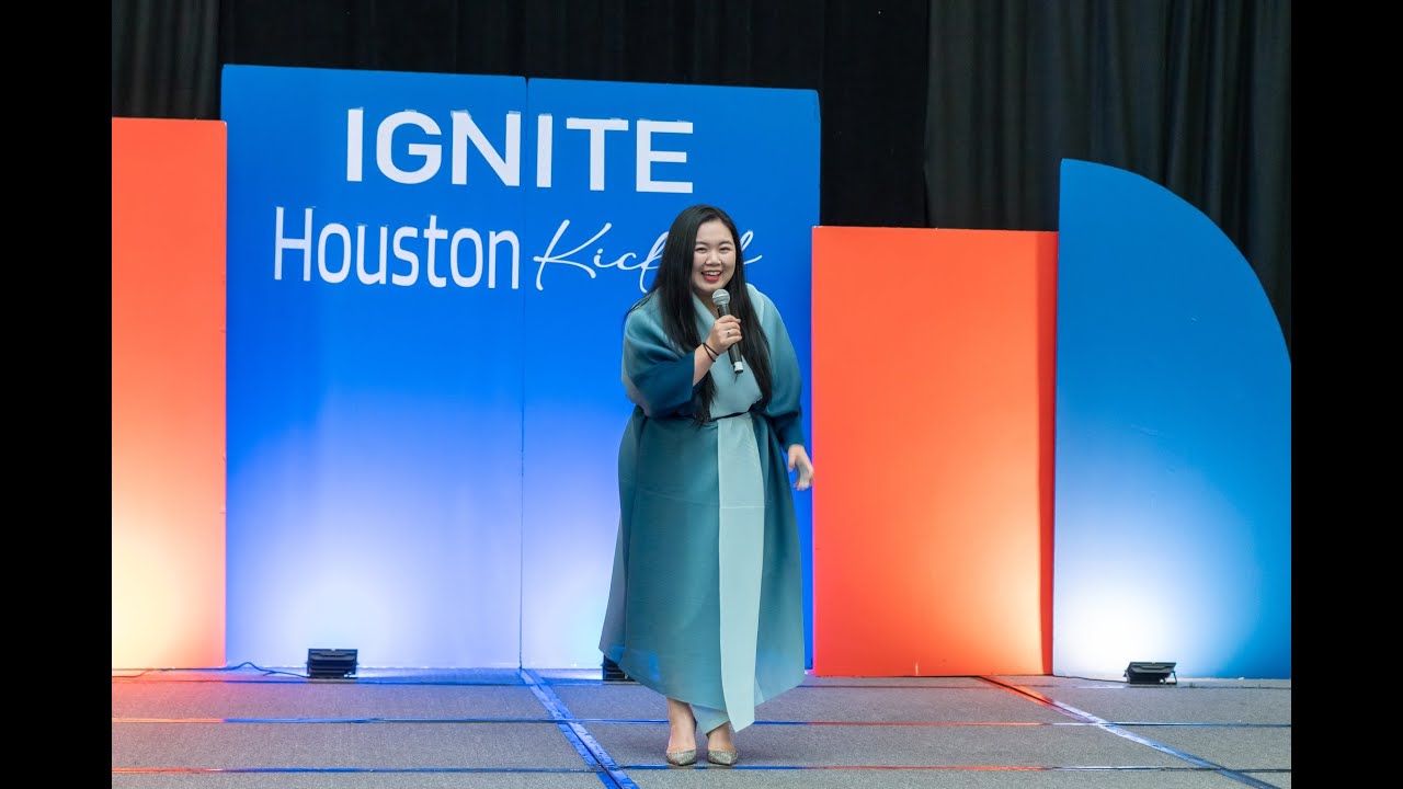 Christina Chen at 2025 IGNITE Houston Kickoff - YouTube