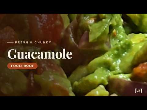 Guacamole in 3 Minutes — Chunky, From Scratch, No Measurements
