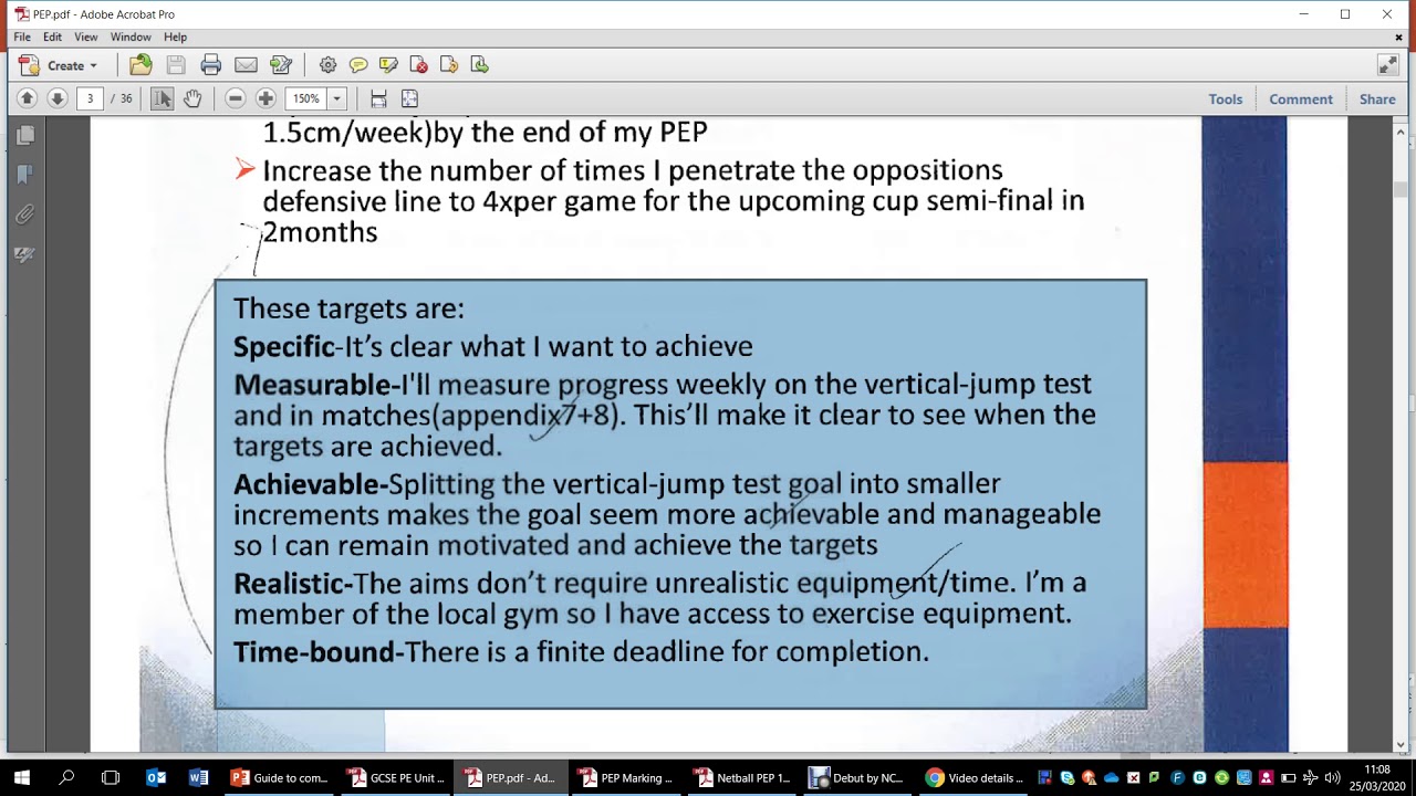 PEP - SMART Target (4 of 5) - YouTube