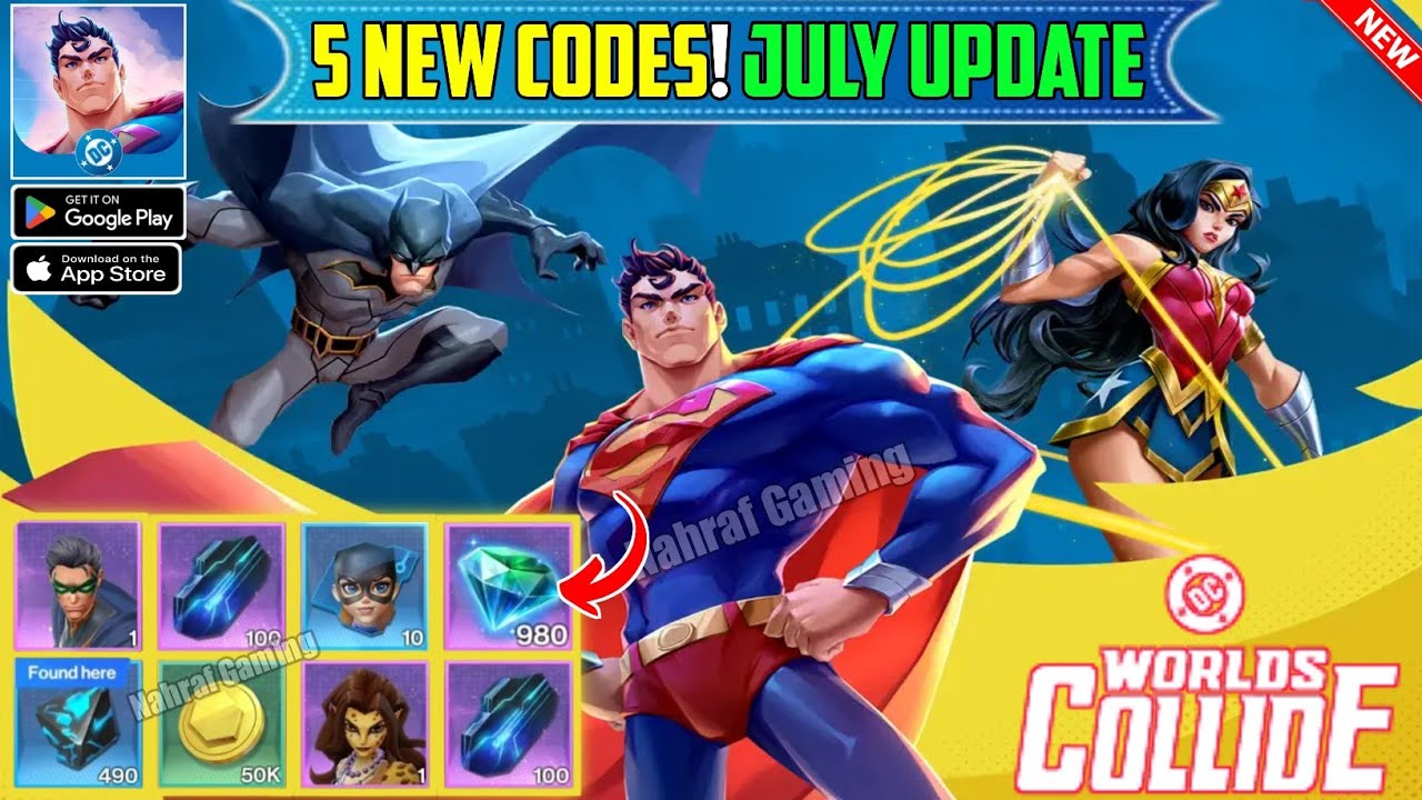 *New* DC Worlds Collide Gift Codes July 2025 | DC Worlds Collide Codes - How to Redeem Code ...