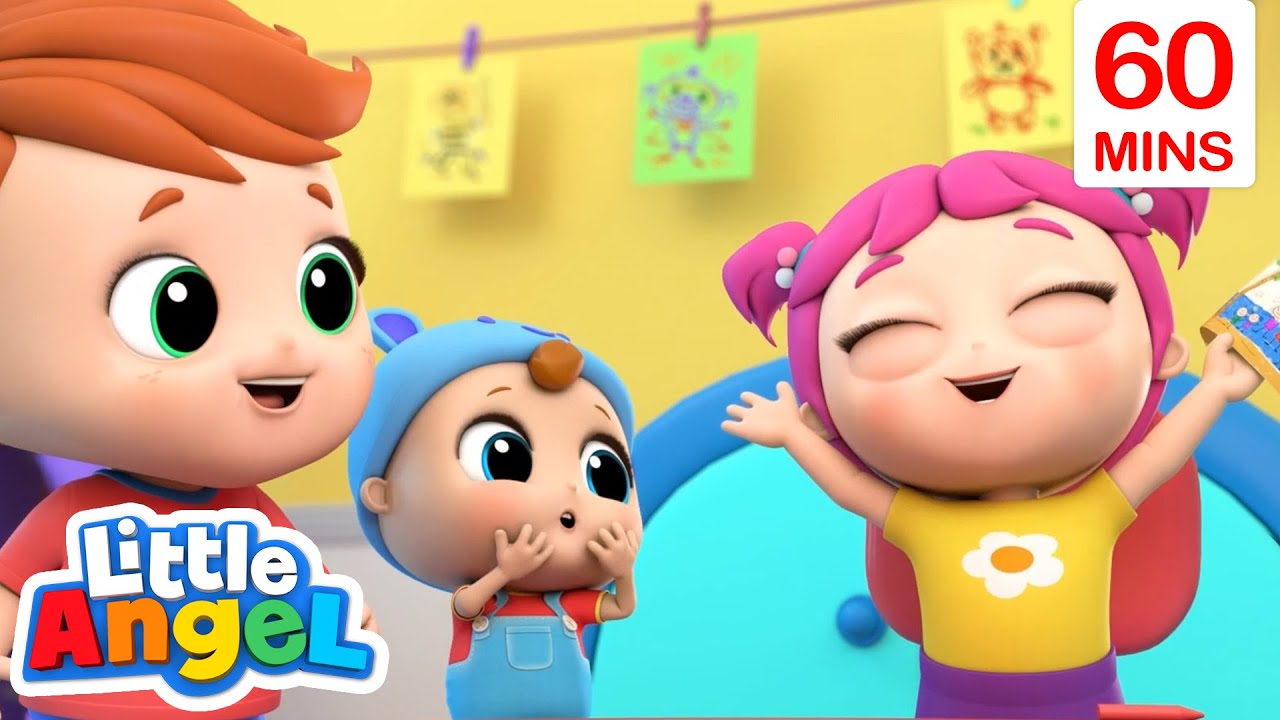 Little Angel - Swimming Song | Learning Videos For Kids | Education ...