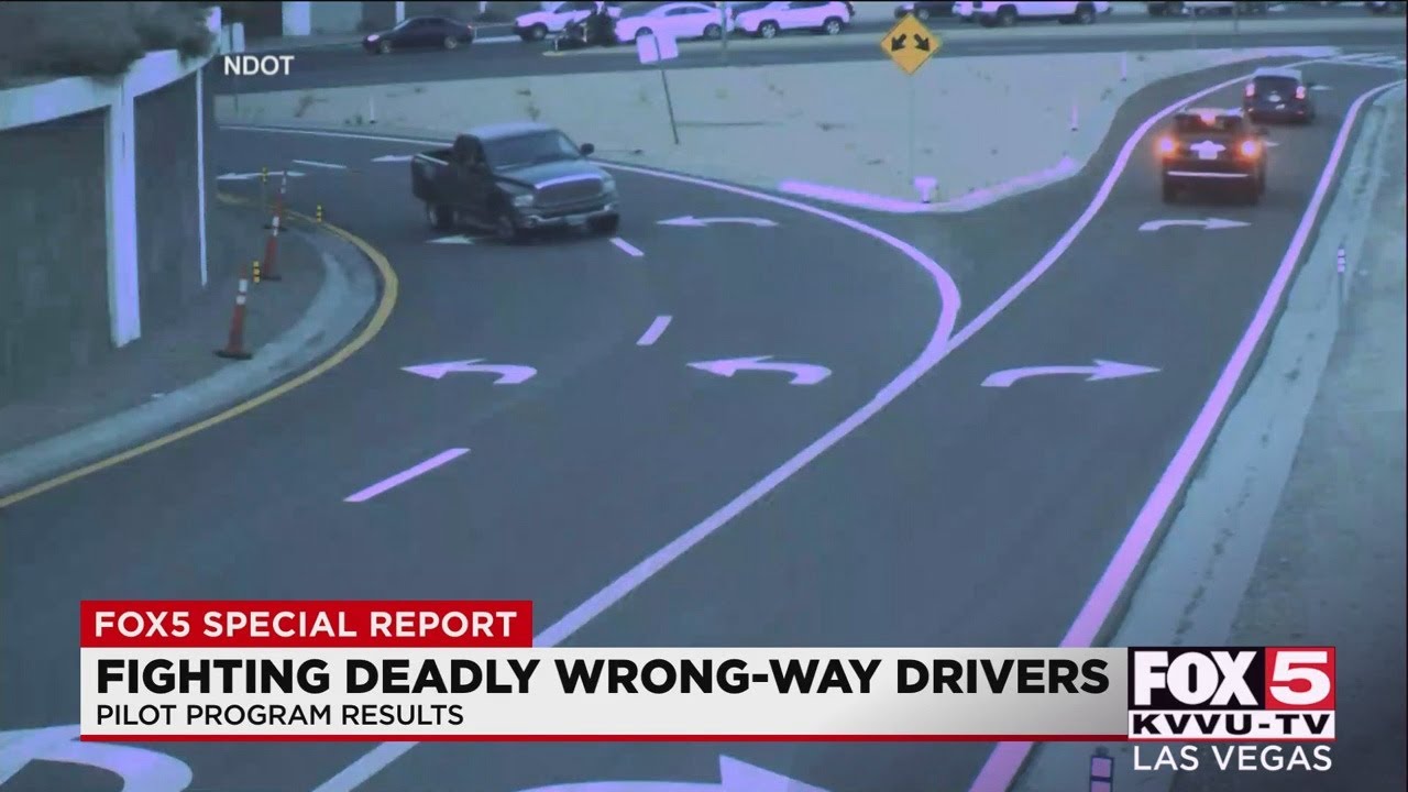 'The way to go to save lives': Nevada DOT shares results of wrong-way ...