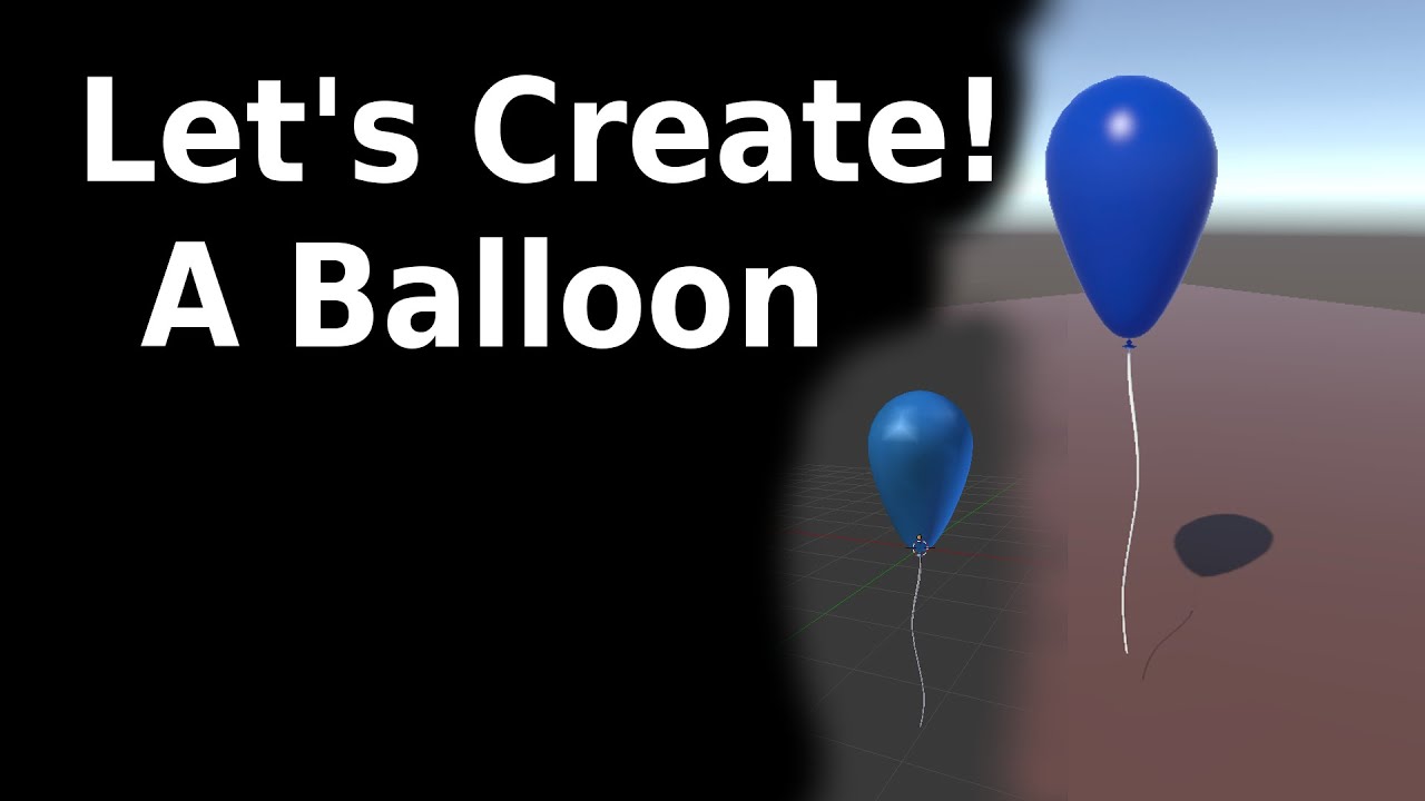 Let's Create A Balloon In Blender - Joseph - YouTube