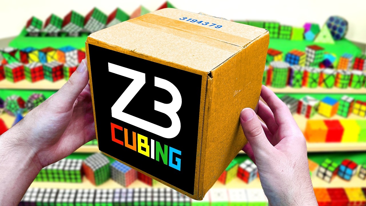 I Bought Z3Cubing's Cube Collection - YouTube