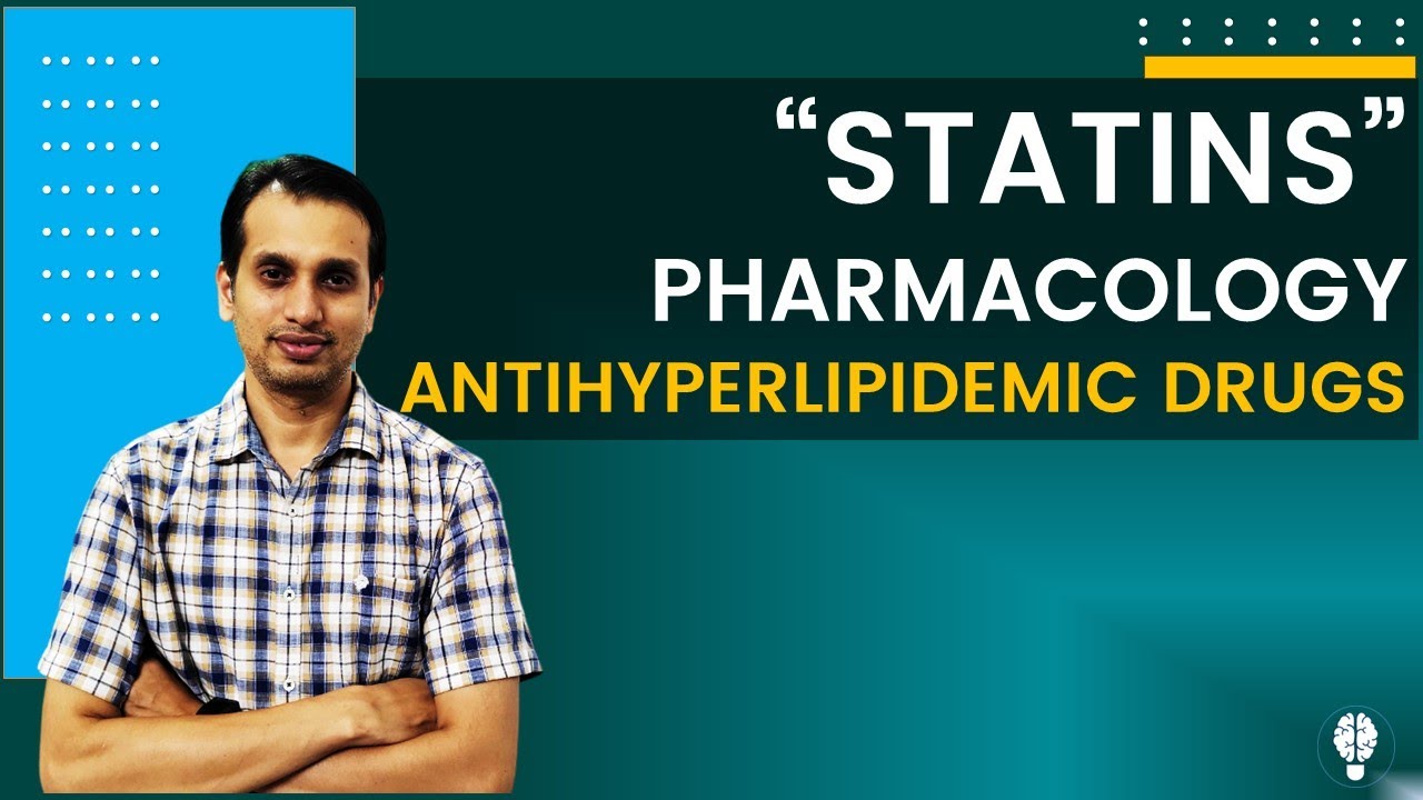 Pharmacology of Statins | Antihyperlipidemic drugs | HMG CoA Reductase ...