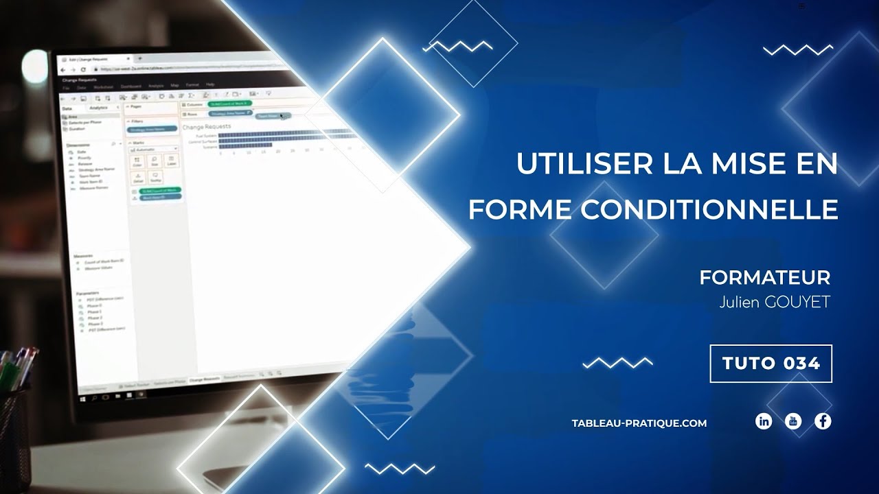 Créer des mises en forme conditionnelles dans Tableau - YouTube