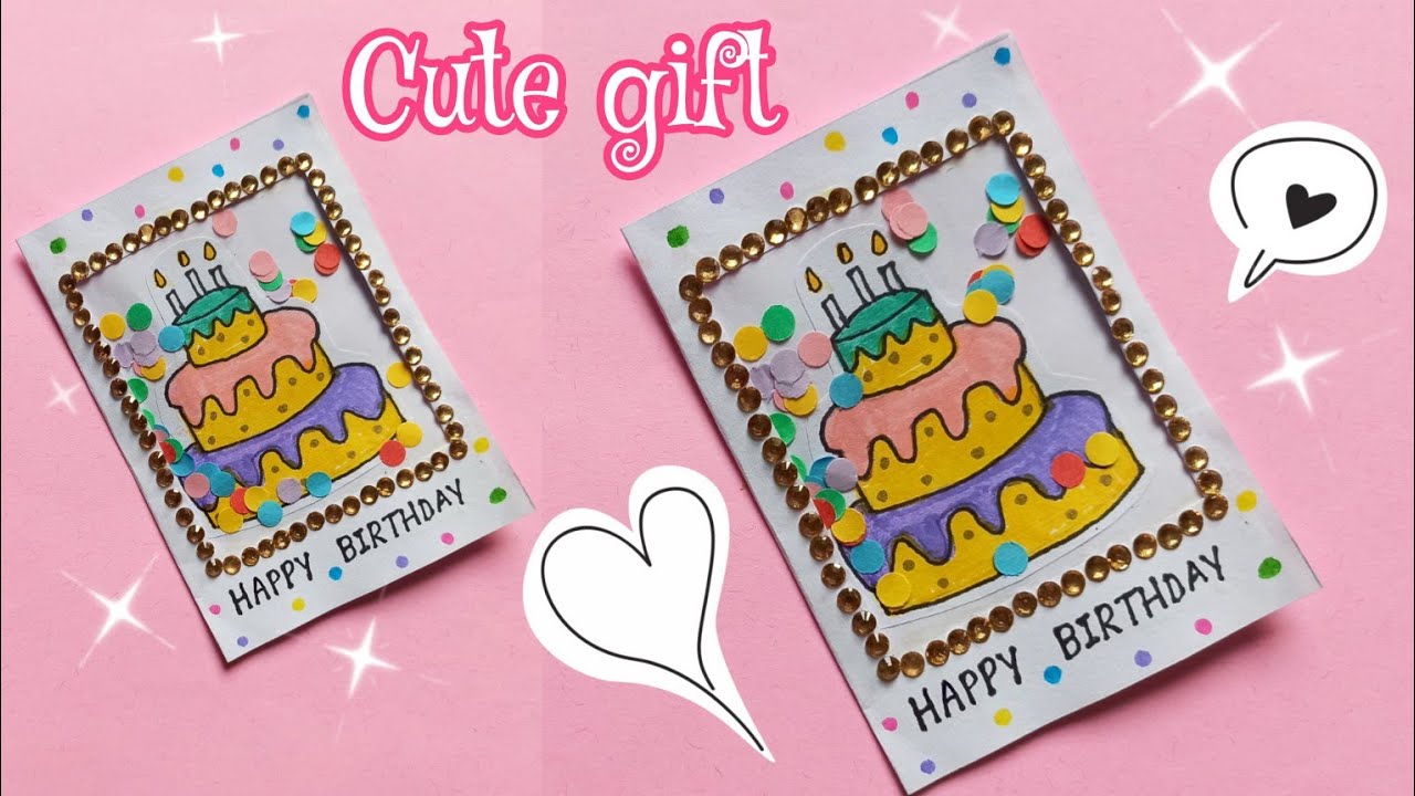 DIY cute gift | handmade birthday gift ideas | easy present ideas ...