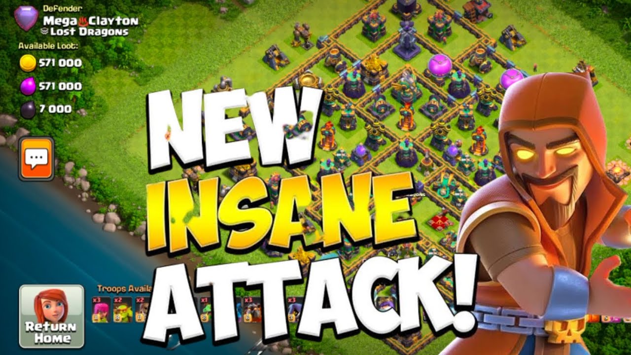 NEW Super Archer + Super Wizard BlimpCRUSHES Bases | Clash of Clans ...