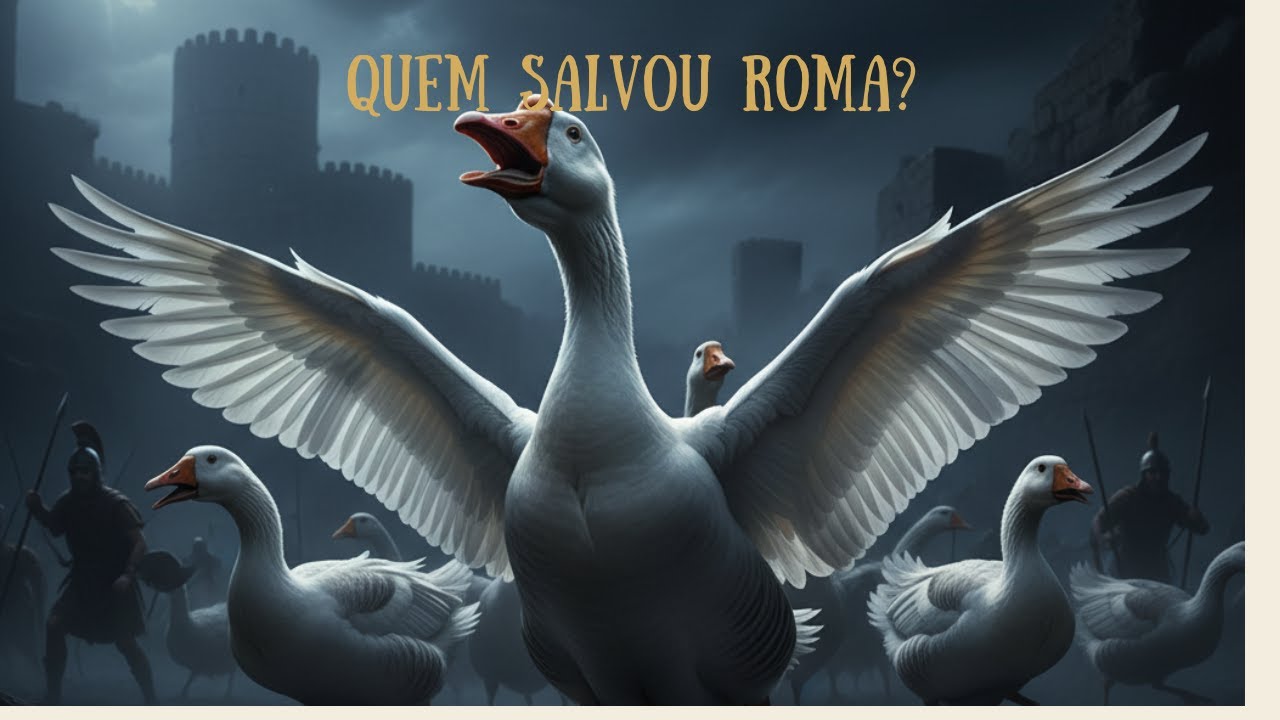 QUEM SALVOU ROMA? A História Incrível dos Gansos do Capitólio - YouTube