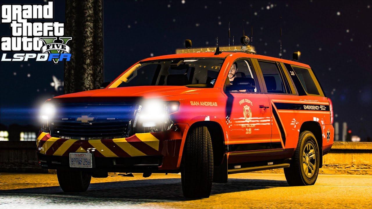 San Andreas Firefighter Patrol Live!🔴| Reverted Game! | #lspdfr | # ...