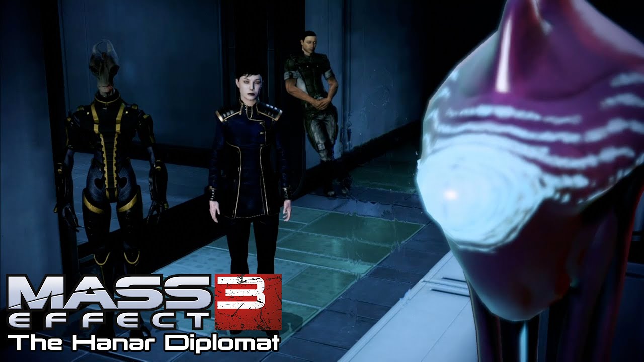 Mass Effect 3 - The Hanar Diplomat - YouTube