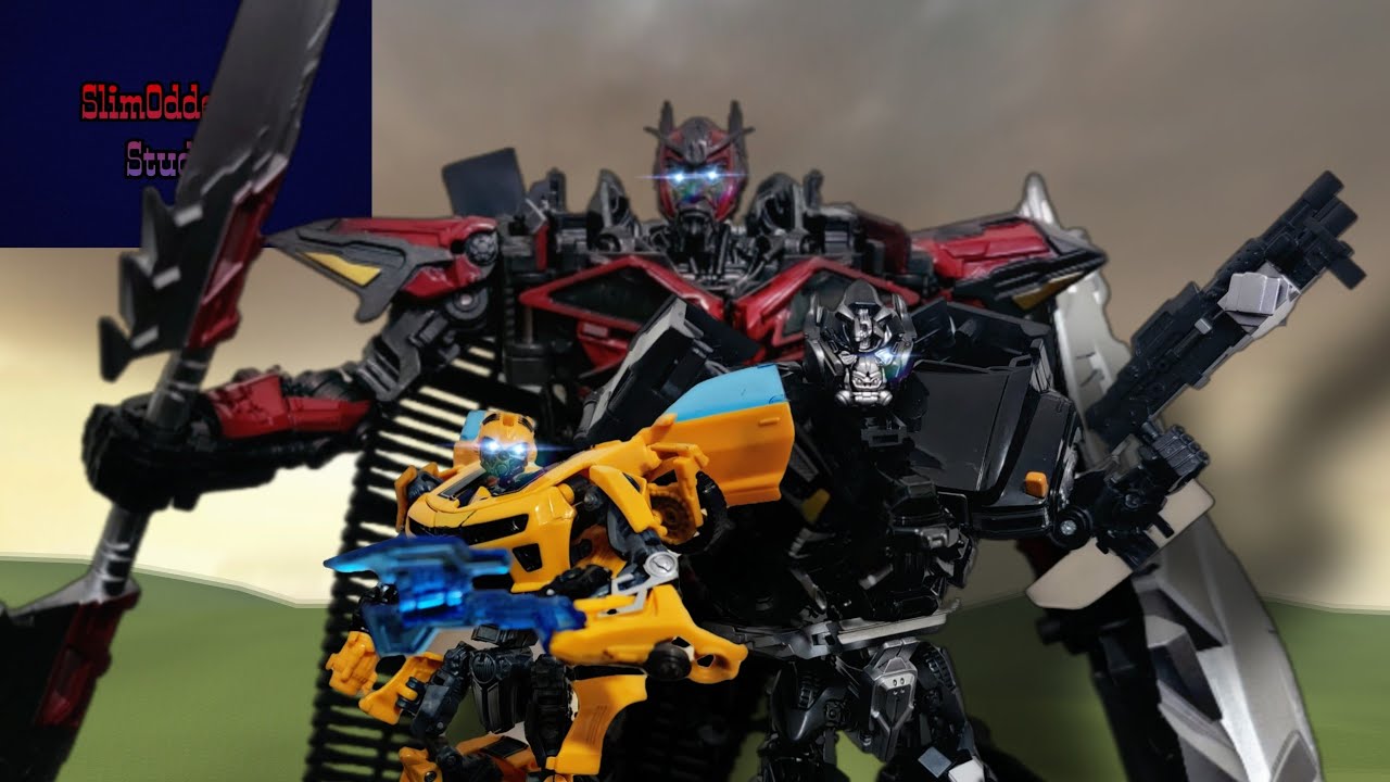 DOTM Autobots vs. Sentinel Prime (Stop Motion) - YouTube