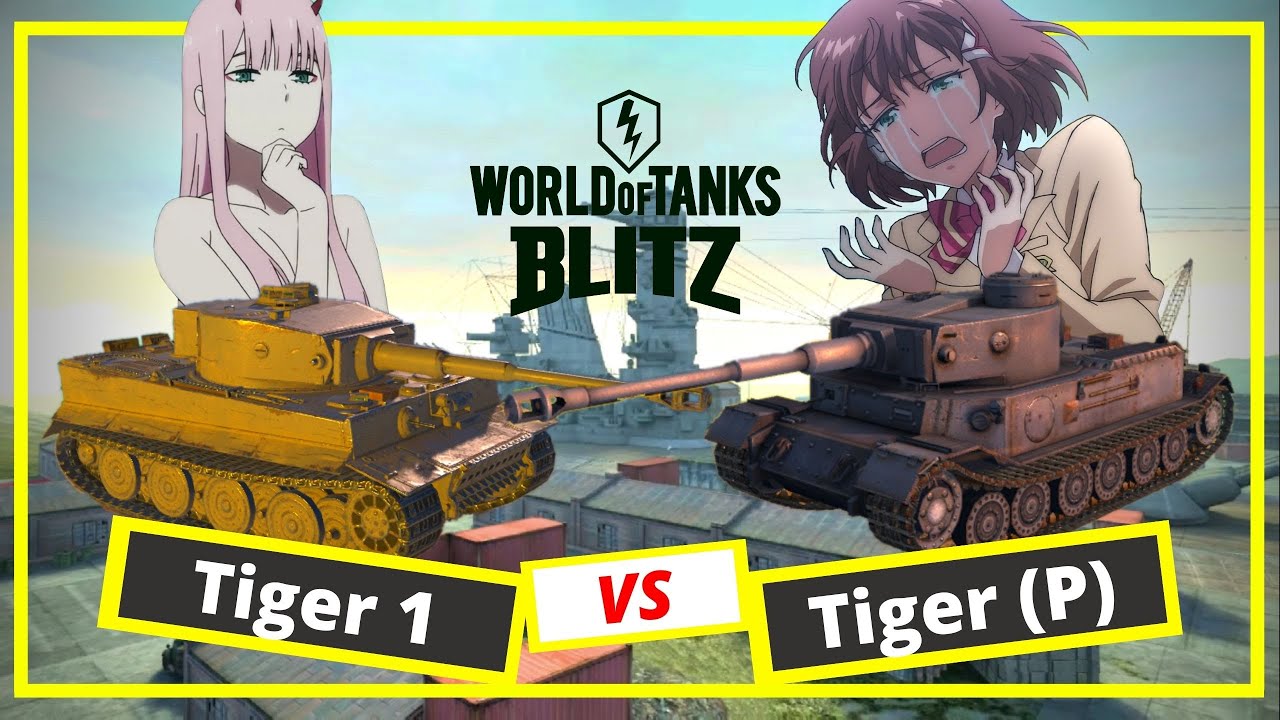 Tiger 1 vs Tiger (p) | Cual Es El Mejor? | World Of Tanks Blitz ...