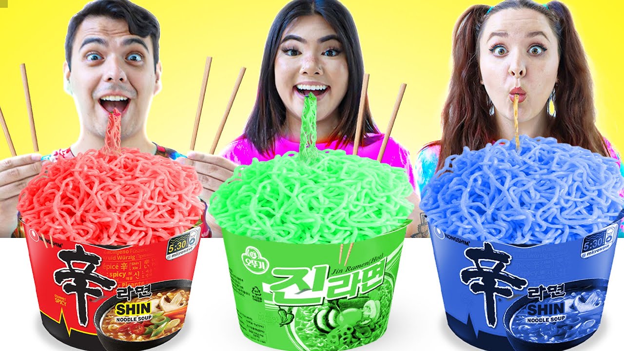 NO HAND VS ONE HAND VS TWO HANDS EATING CHALLENGE | CRAZY FOOD BATTLE ...