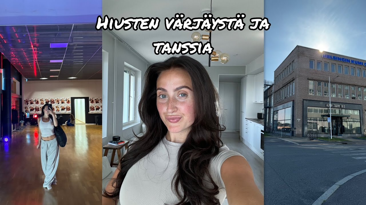 Hiusten värjäystä ja tanssia - YouTube