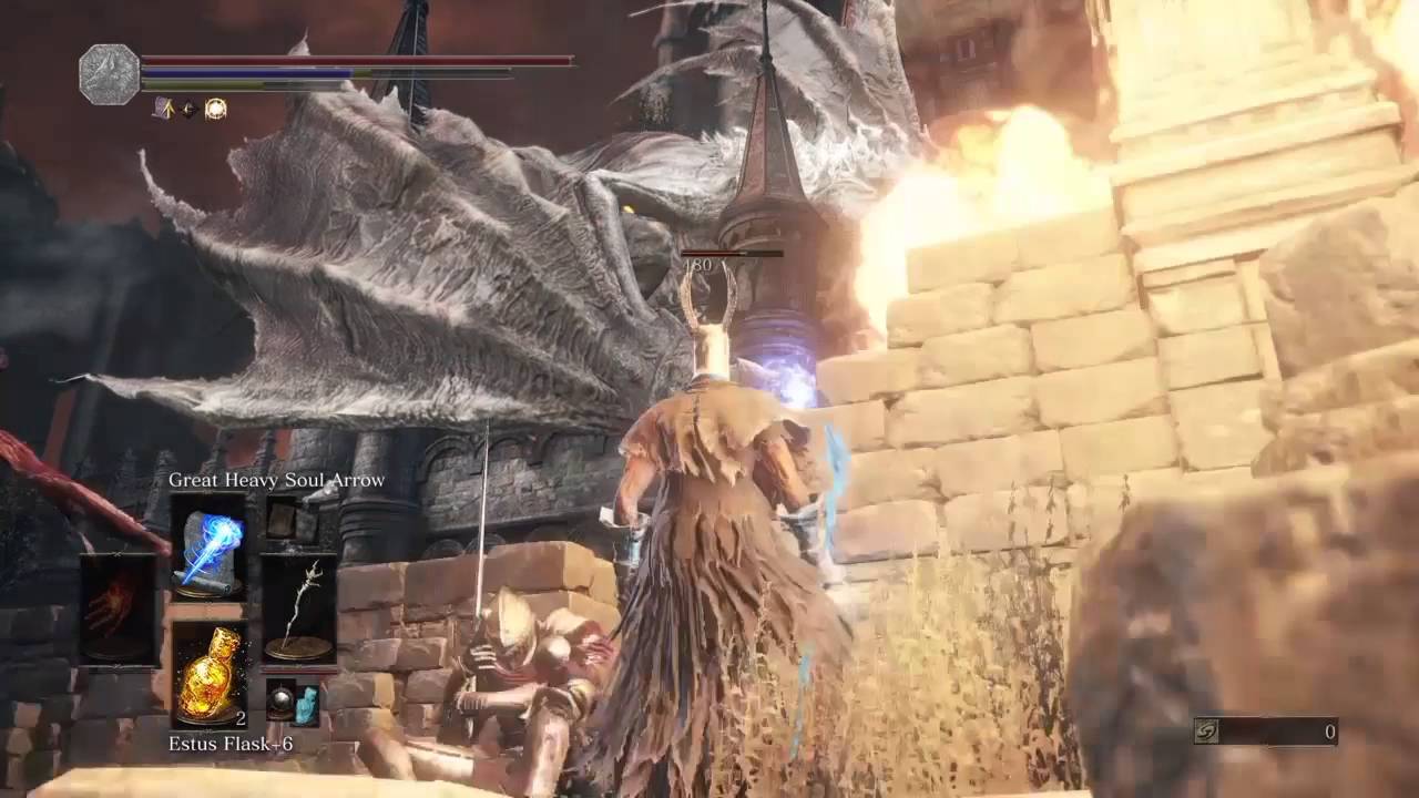 Lothric castle dragons - YouTube