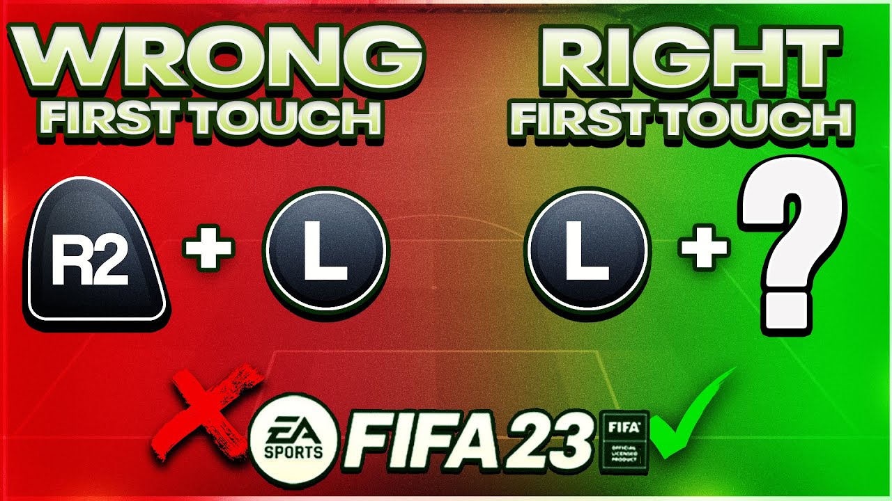 INSTANTLY Improve Your FIRST TOUCH Using This TRICK FIFA 23 - YouTube