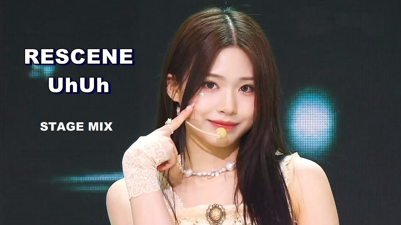 RESCENE 리센느 - UhUh 교차편집 STAGE MIX [4K 가사자막 Lyrics captions] - YouTube